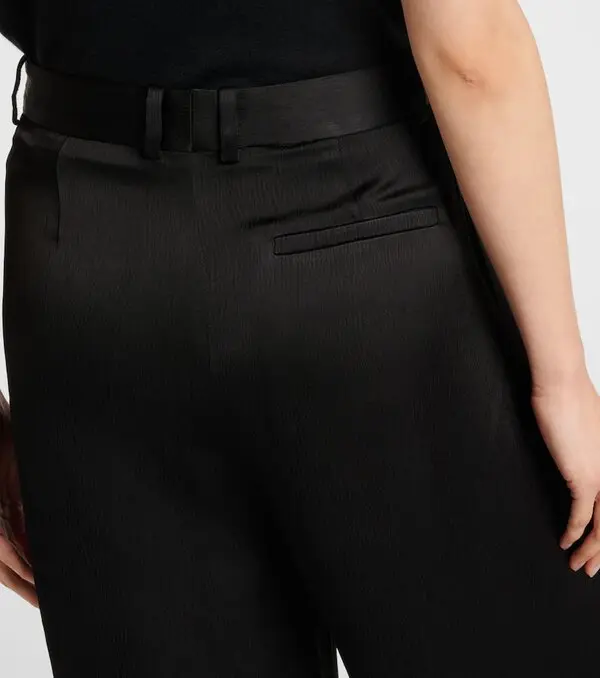 JOSEPH Alana High-rise Wide-leg Pants
