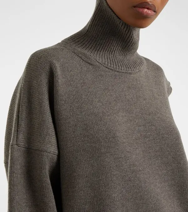 Alaïa Sided Virgin Wool Sweater