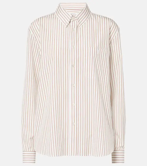 Saint Laurent Cassandre Cotton Shirt