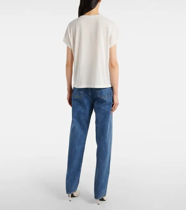 Khaite Devra Cotton-blend Top
