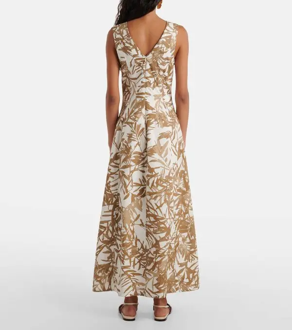 Brunello Cucinelli Printed Maxi Dress