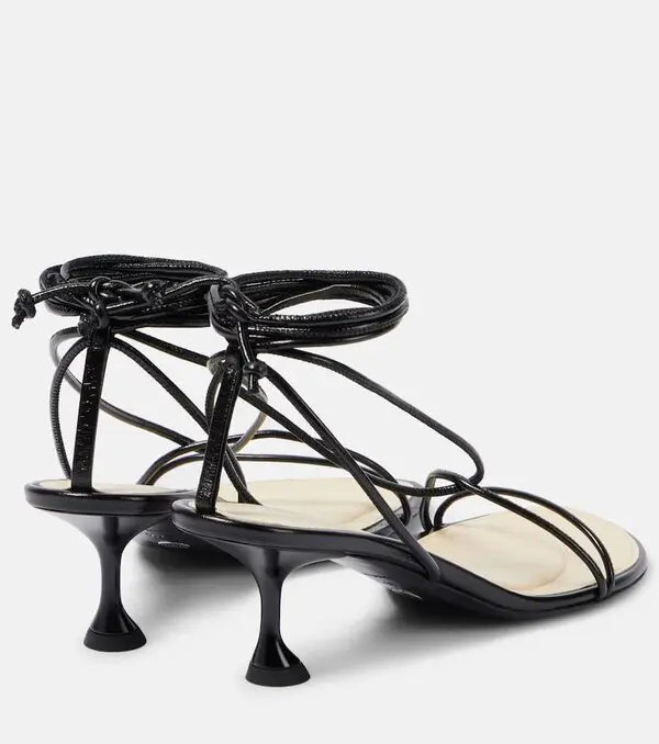 Proenza Schouler Tee Ankle 60 Leather Sandals