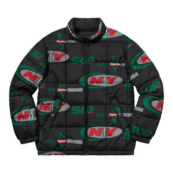 Supreme Ny Reversible Puffy Jacket