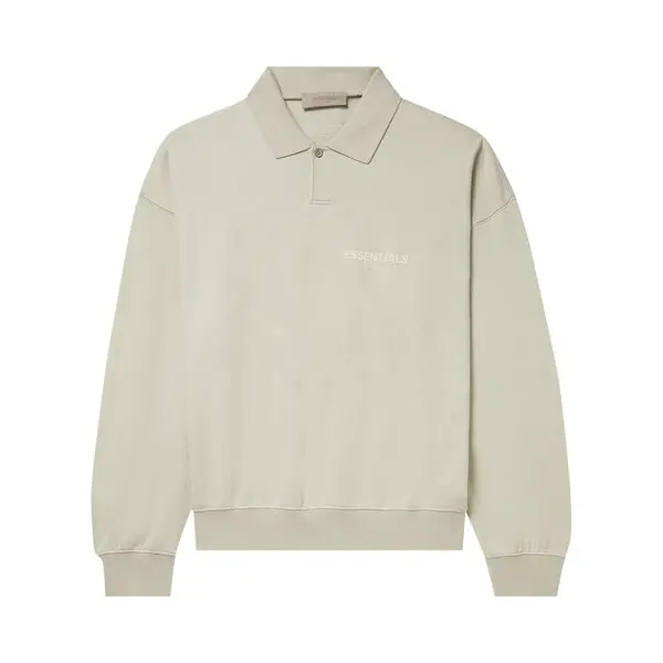 Fear Of God Long-sleeve Polo - Cream