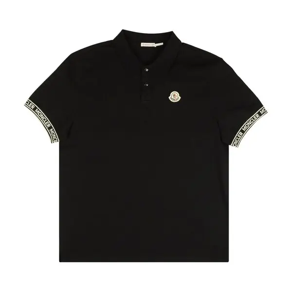 Moncler Logo Patch Polo