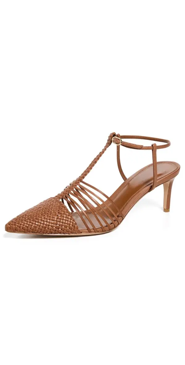 ALEXANDRE BIRMAN Nessa Woven 60mm Heels - Espresso