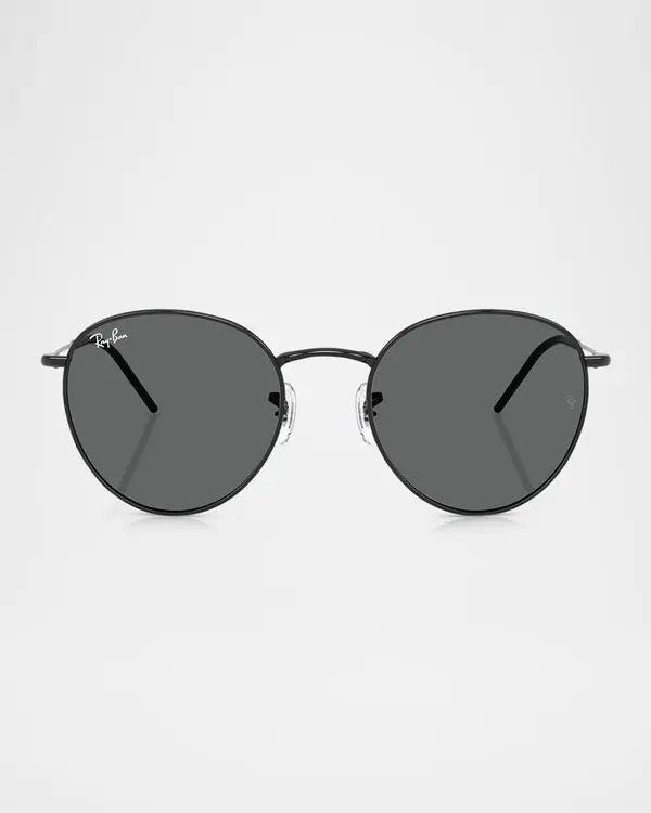 Ray-ban Round Sunglasses - Black