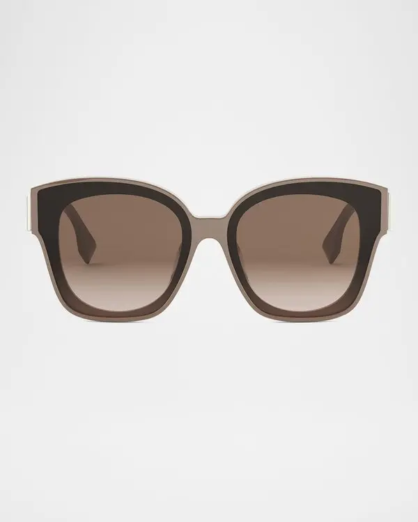 Fendi First Cat-eye Sunglasses - Light Brownother Gradient Brown