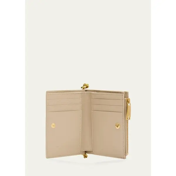 Bottega Veneta Solstice Bifold Leather Wallet