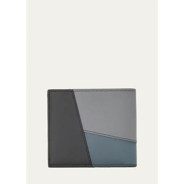 Loewe Puzzle Edge Multicolor Leather Bifold Wallet