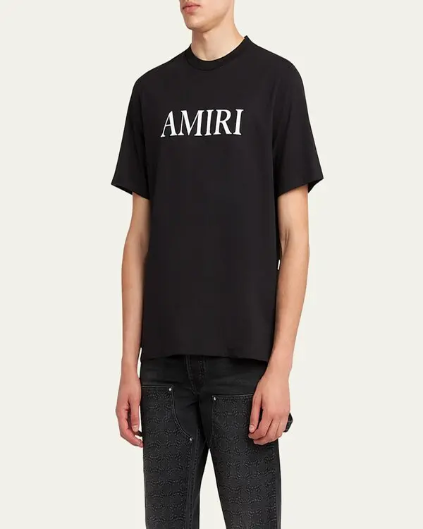 Amiri Jersey Core Logo T-shirt - Black