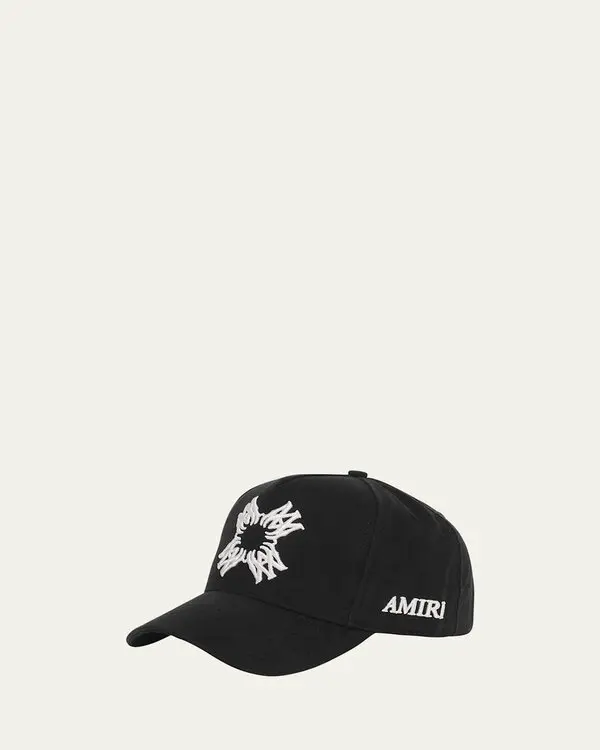 Amiri Ma Quad Baseball Cap - Black | Editorialist display picture 1