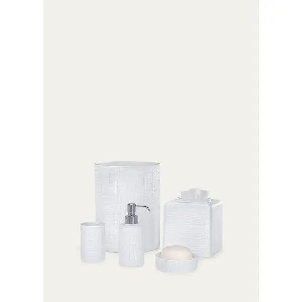 LABRAZEL Cambric Glass Toothbrush Holder Enamel