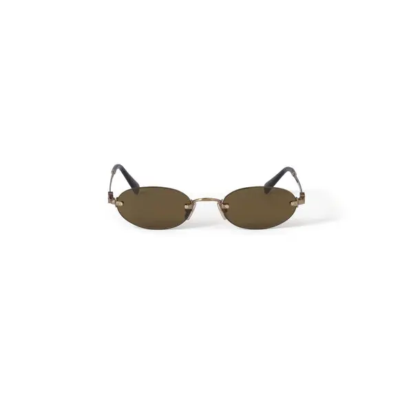 Miu Miu Logo Sunglasses - Loden Green Lenses