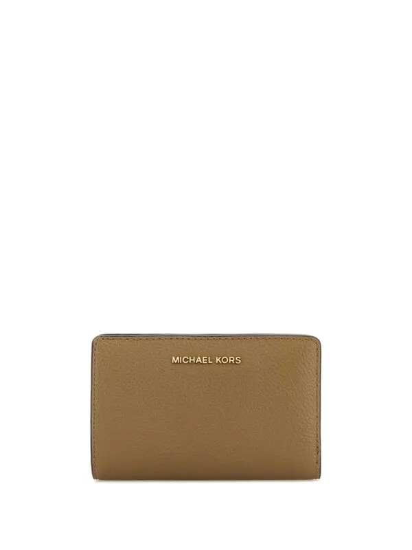 Michael Kors Logo-lettering Wallet - Brown