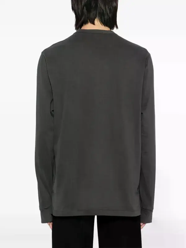 JAMES PERSE Heavy Luxe Long-sleeved T-shirt - Grey