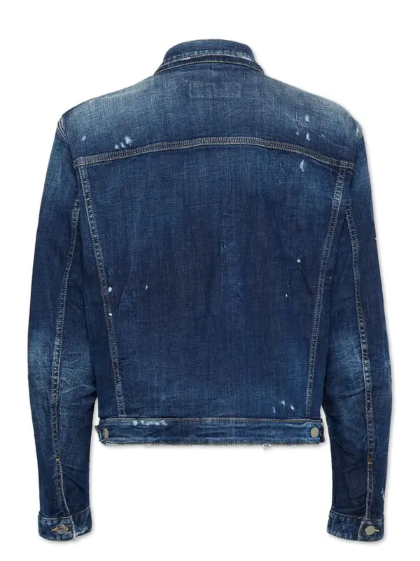 Dsquared2 Logo-patch Denim Jacket