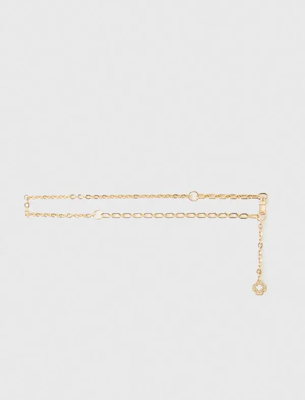 Maje Brass Chain Belt - Gold