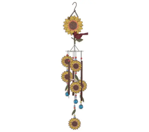 SUNSET VISTA DESIGNS Cardinal And Sunflower Chi Me - One-color