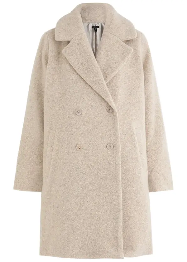 Eileen Fisher Bouclé Wool-blend Coat