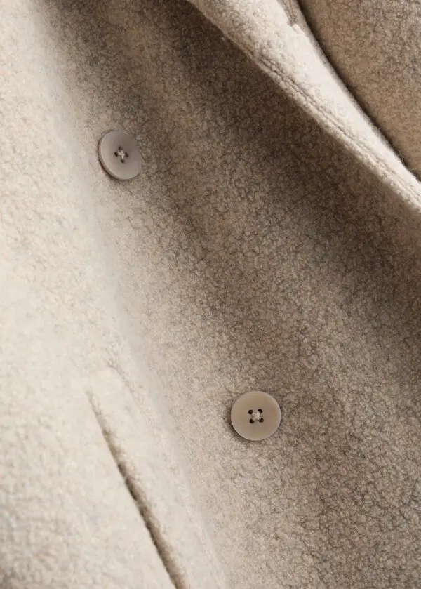 Eileen Fisher Bouclé Wool-blend Coat