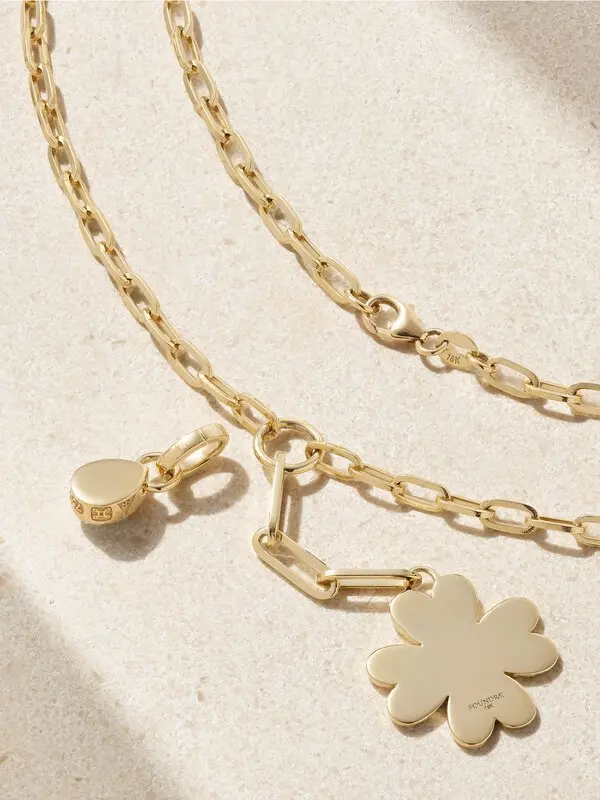 FOUNDRAE True Love 18-karat Diamond Necklace