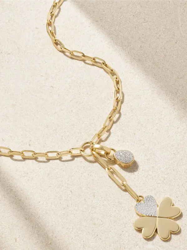 FOUNDRAE True Love 18-karat Diamond Necklace