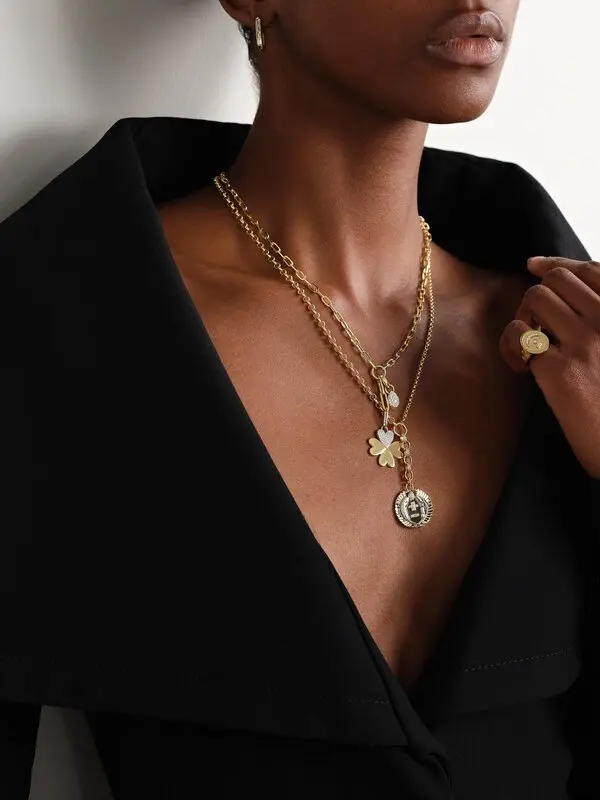 FOUNDRAE True Love 18-karat Diamond Necklace
