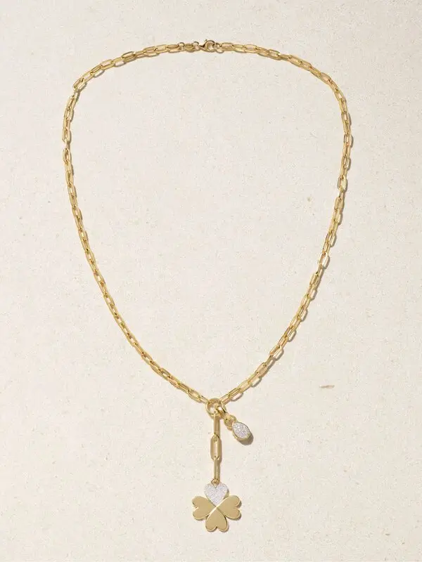 FOUNDRAE True Love 18-karat Diamond Necklace