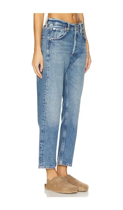 Citizens Of Humanity Winslow Cropped Boyfriend Jeans - Pacifica