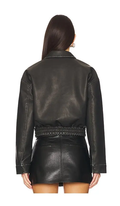 Superdown Lolo Faux Leather Jacket