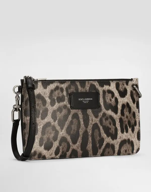 Dolce & Gabbana Leopard Toiletry Bag - Print