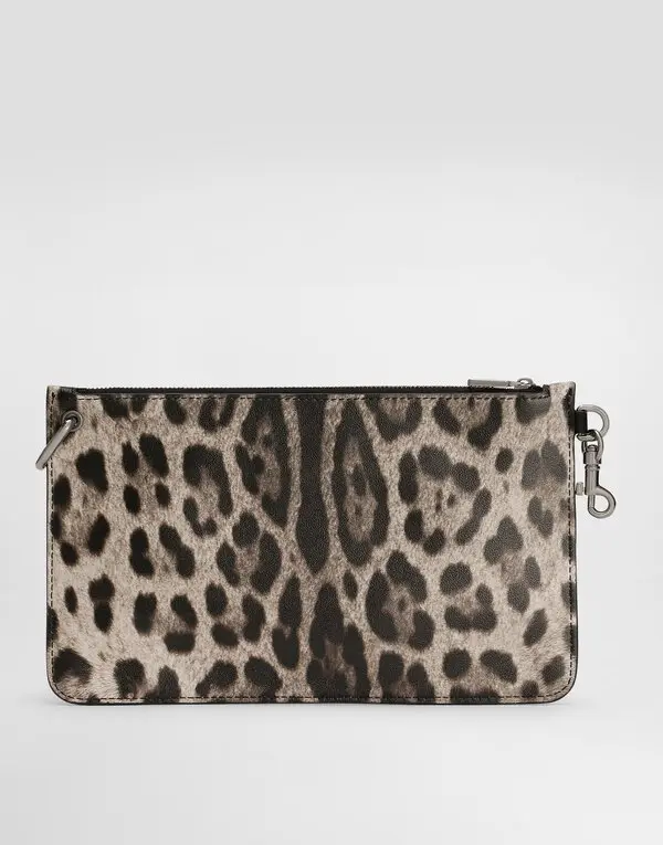 Dolce & Gabbana Leopard Toiletry Bag - Print