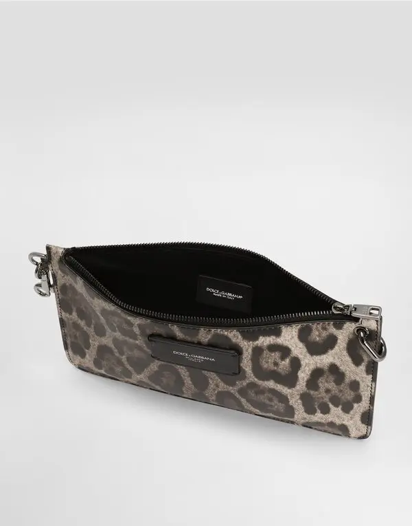 Dolce & Gabbana Leopard Toiletry Bag - Print