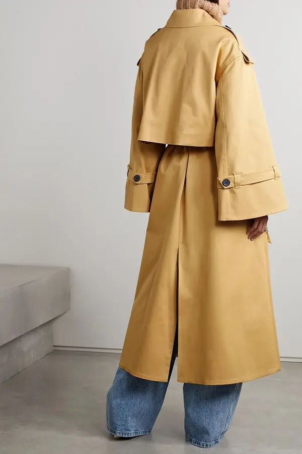 BY MALENE BIRGER Alanis Oversized Trench Coat - Sand