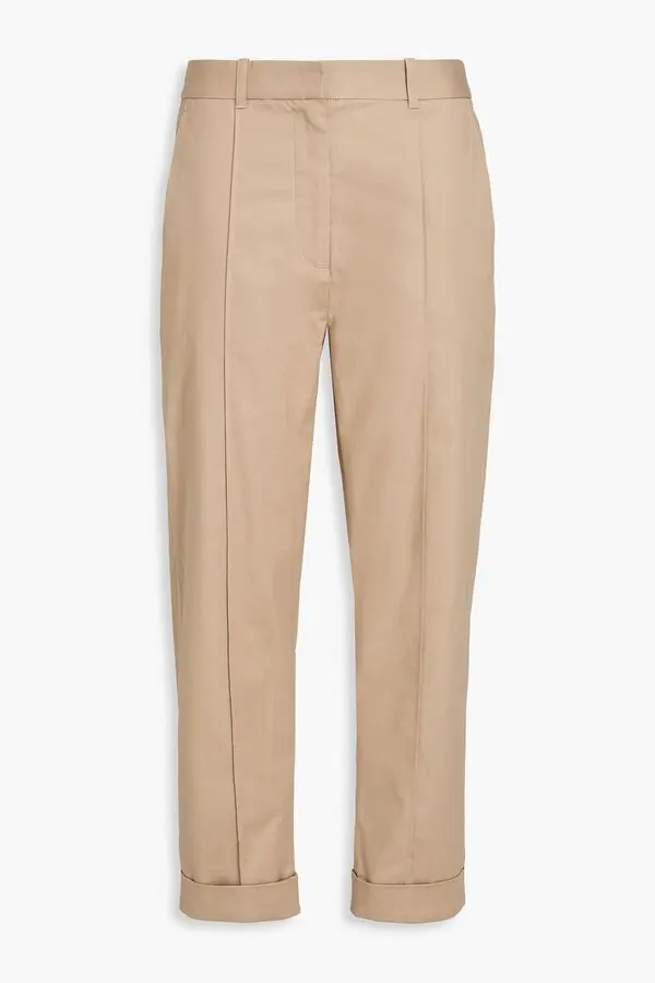 3.1 Phillip Lim Cropped Tapered Cotton-blend Pants