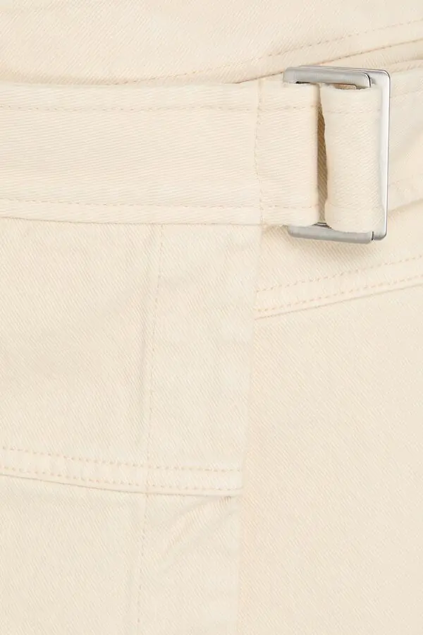 3.1 Phillip Lim Denim Wrap Skirt - Ecru