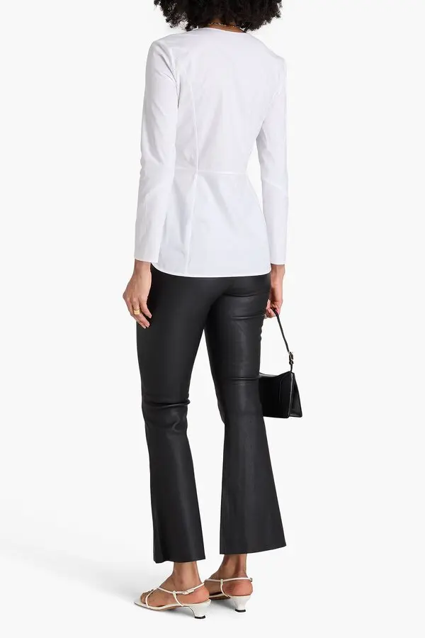 BY MALENE BIRGER Leather Flared Pants