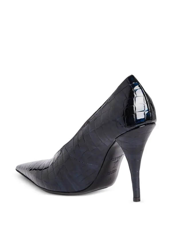 Retrofete 75mm Maureen Pumps - Blue