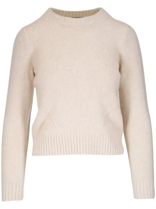 NILI LOTAN Ribbed-knit Pullover