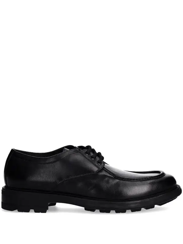 Baldinini Leather Lace-Up Shoes In Black - 25% Off  display picture 1