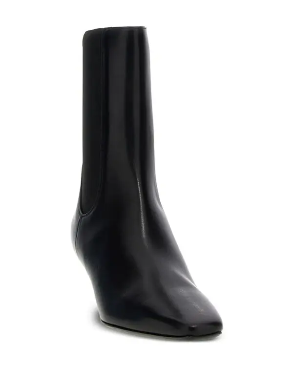 TOTEME 50mm Leather Boots - Black