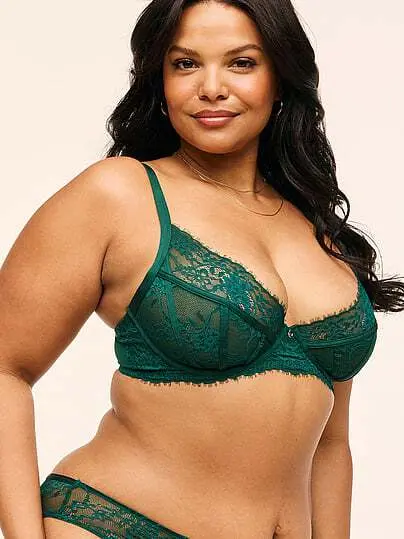 Victoria's Secret Adore Me Mandi Demi Bra - Green
