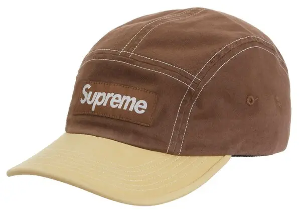 Supreme Twill Camp Cap - Brown