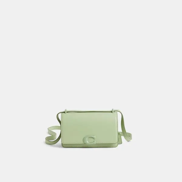 COACH Restored Bandit Crossbody Bag - Silver/pale Pistachio