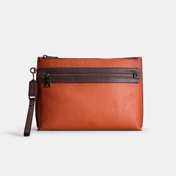 Coach Restored Academy Pouch - Pepper