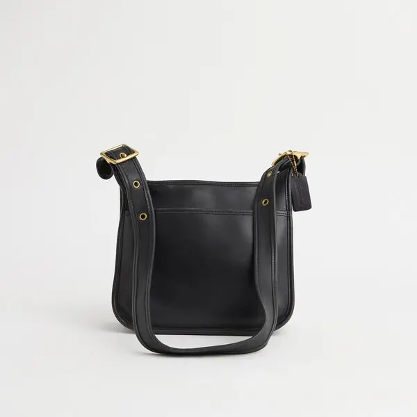 Coach Large Legacy Zip Bag - Black | Editorialist