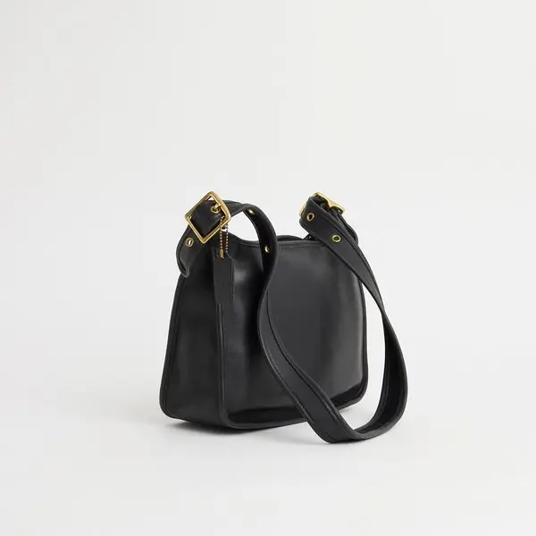 Coach Large Legacy Zip Bag - Black | Editorialist