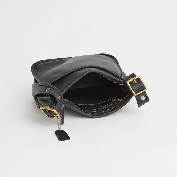 Coach Large Legacy Zip Bag - Black | Editorialist