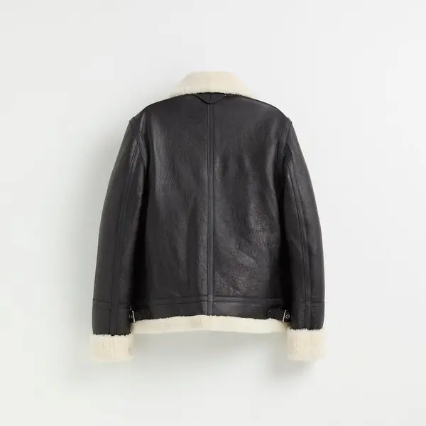 COACH Restored Shearling Aviator Jacket